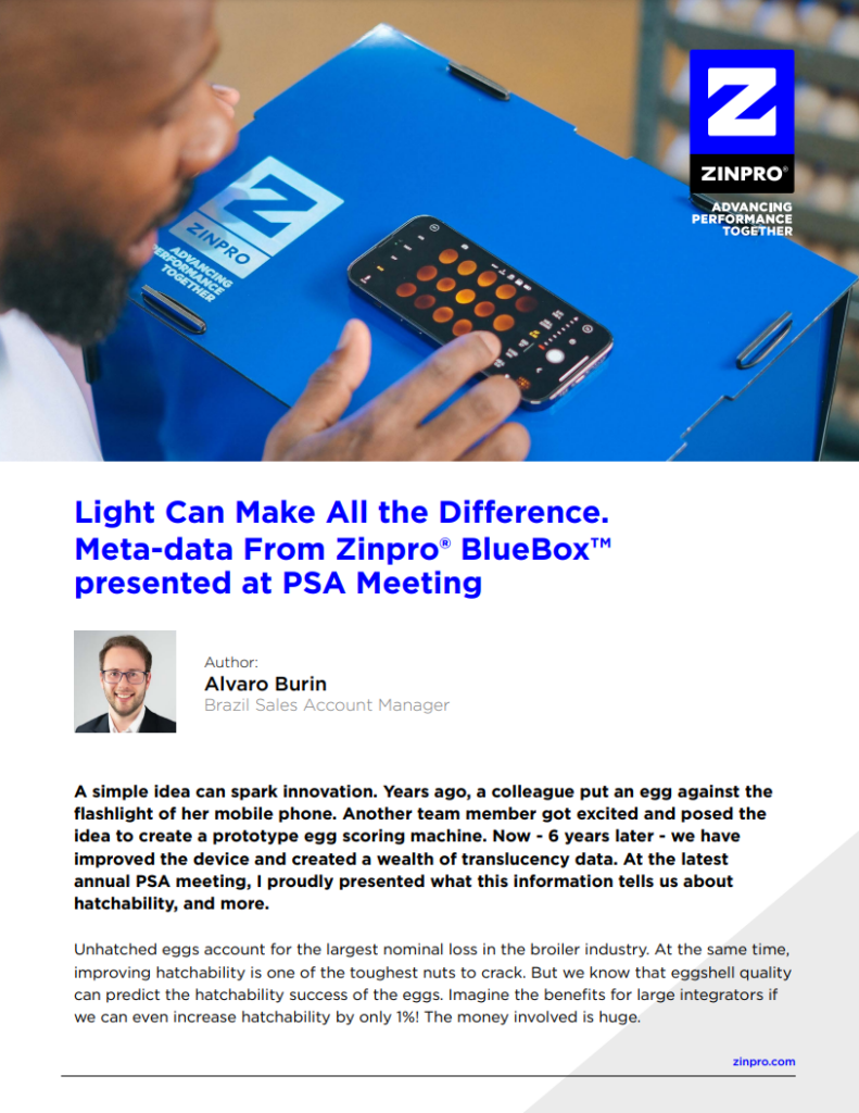 Zinpro® BlueBox™ – Eggshell Quality