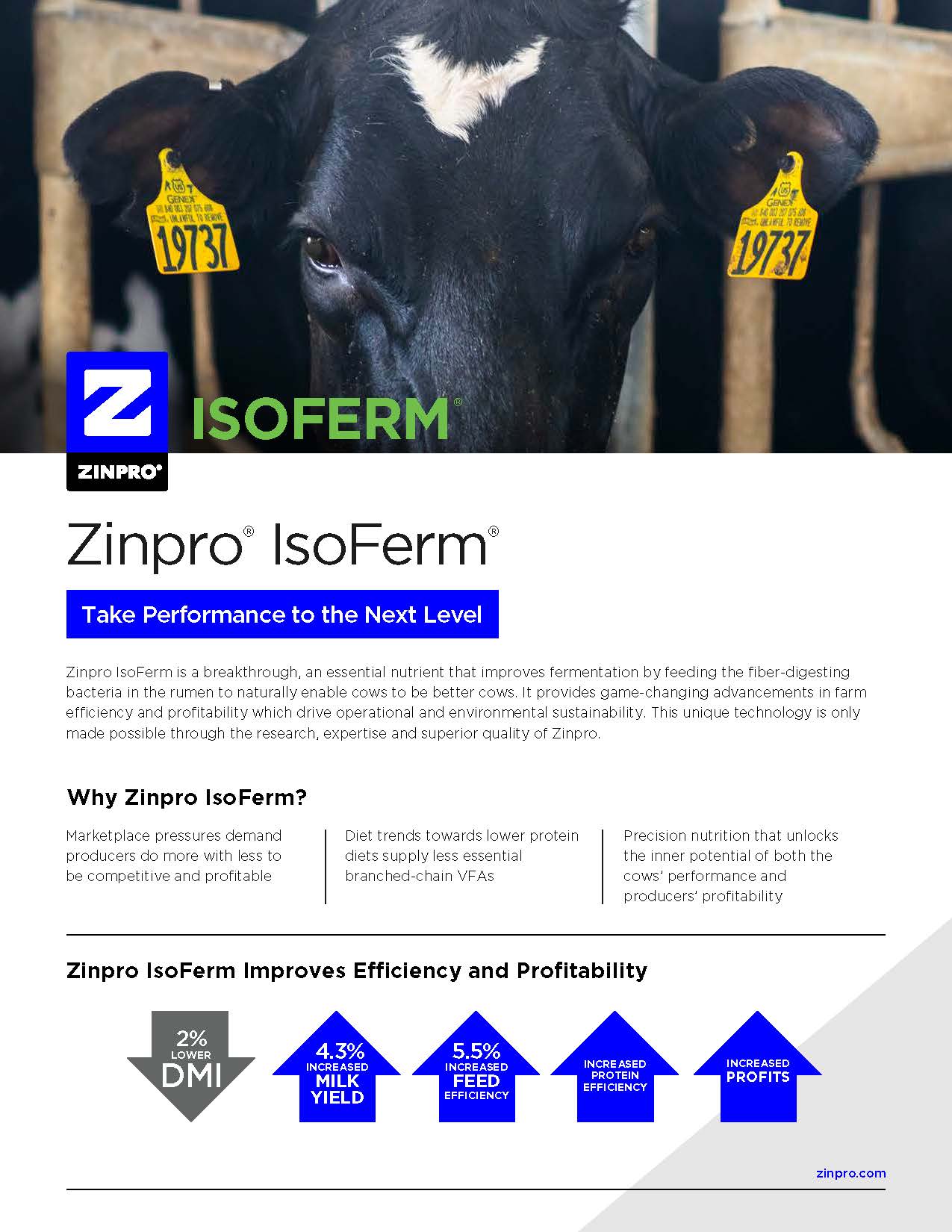World Dairy Expo Literature – Zinpro®