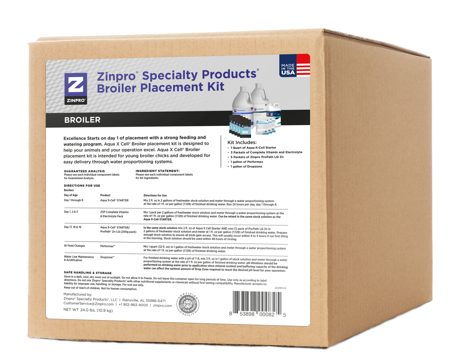 Broiler Placement Kit from Zinpro®