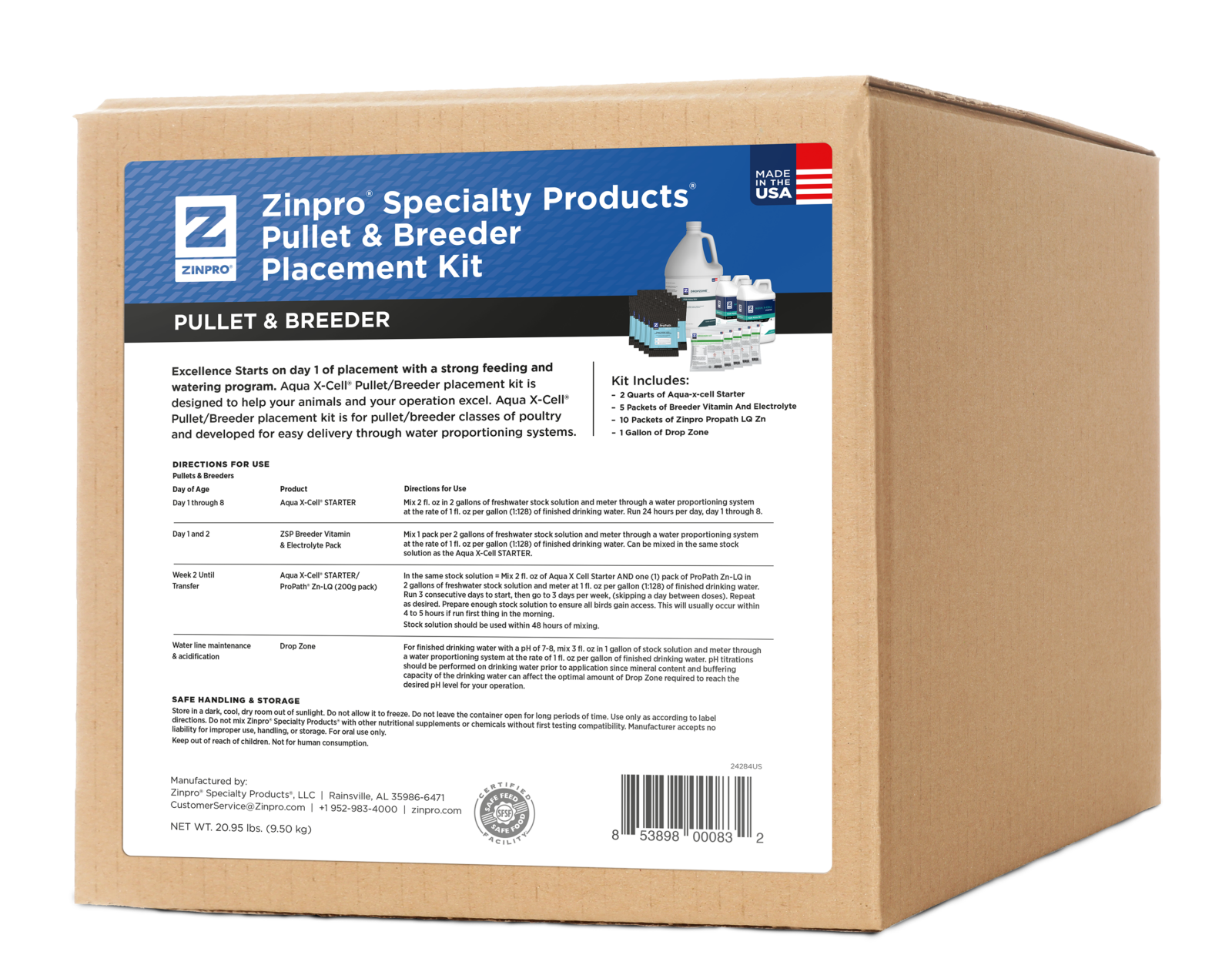 Zinpro® Specialty Products Breeder & Pullet Kit from Zinpro®